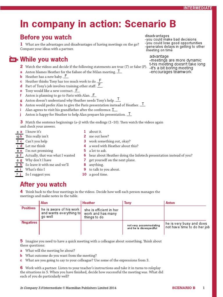 Management Scenario B PDF | PDF