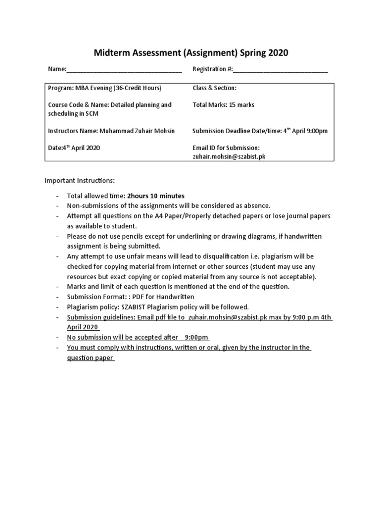 MZuhair - 2420 - 16124 - 1 - Mid Term Assessment Paper - Detailed ...