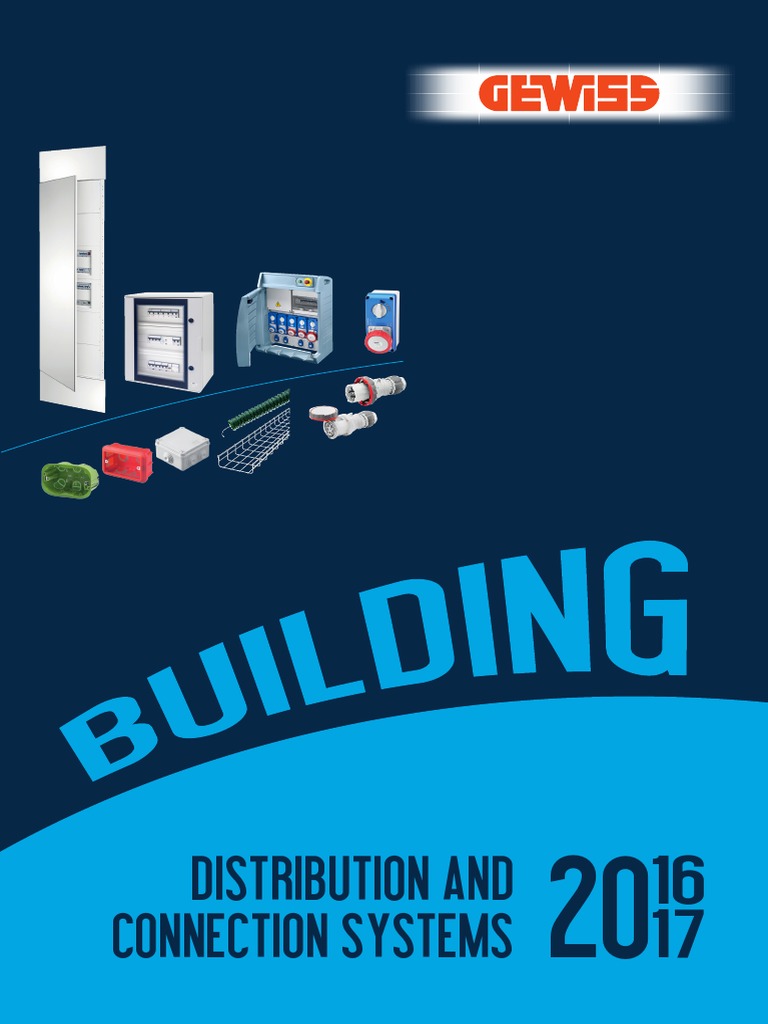 Gewiss Distribution and Connection Systems Catalog 2016-17 | PDF ...