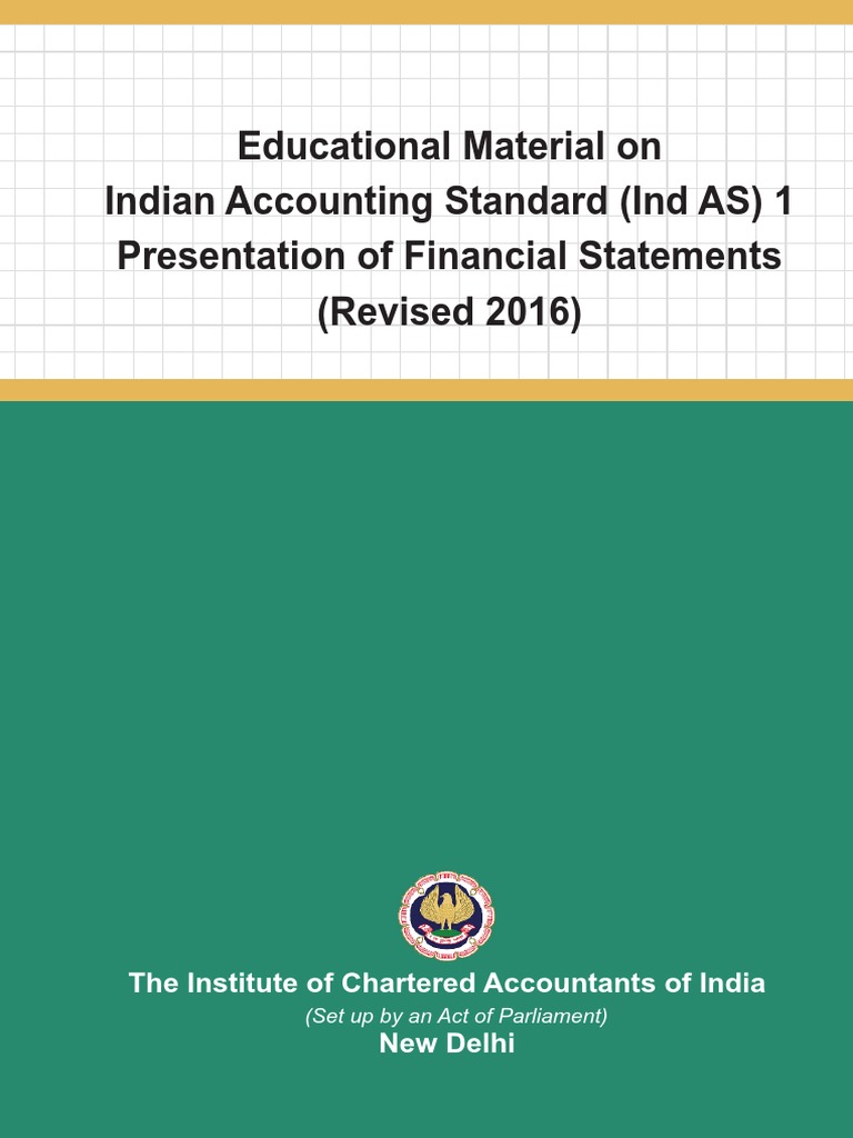 Ind As 1 PDF | PDF | Income Statement | International Financial ...