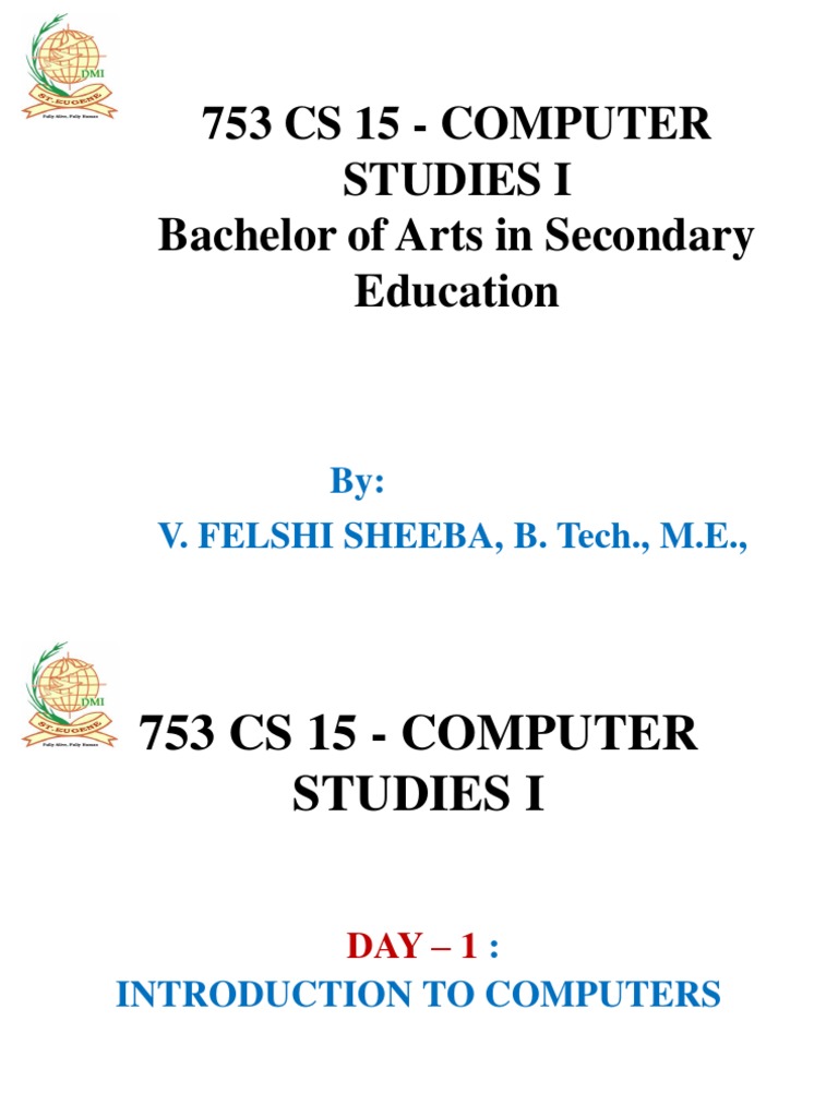 Computer Science | PDF | Microcomputers | Personal Computers