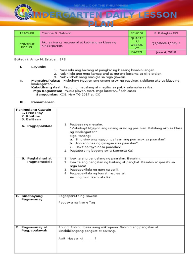 DLP Week 1-Day 1 | PDF