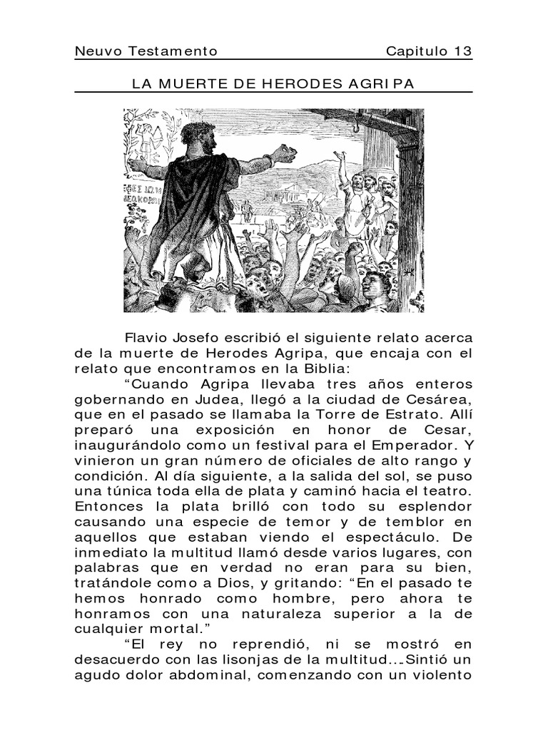 Herodes Agripa PDF | PDF | Herodes el grande | Textos Religiosos
