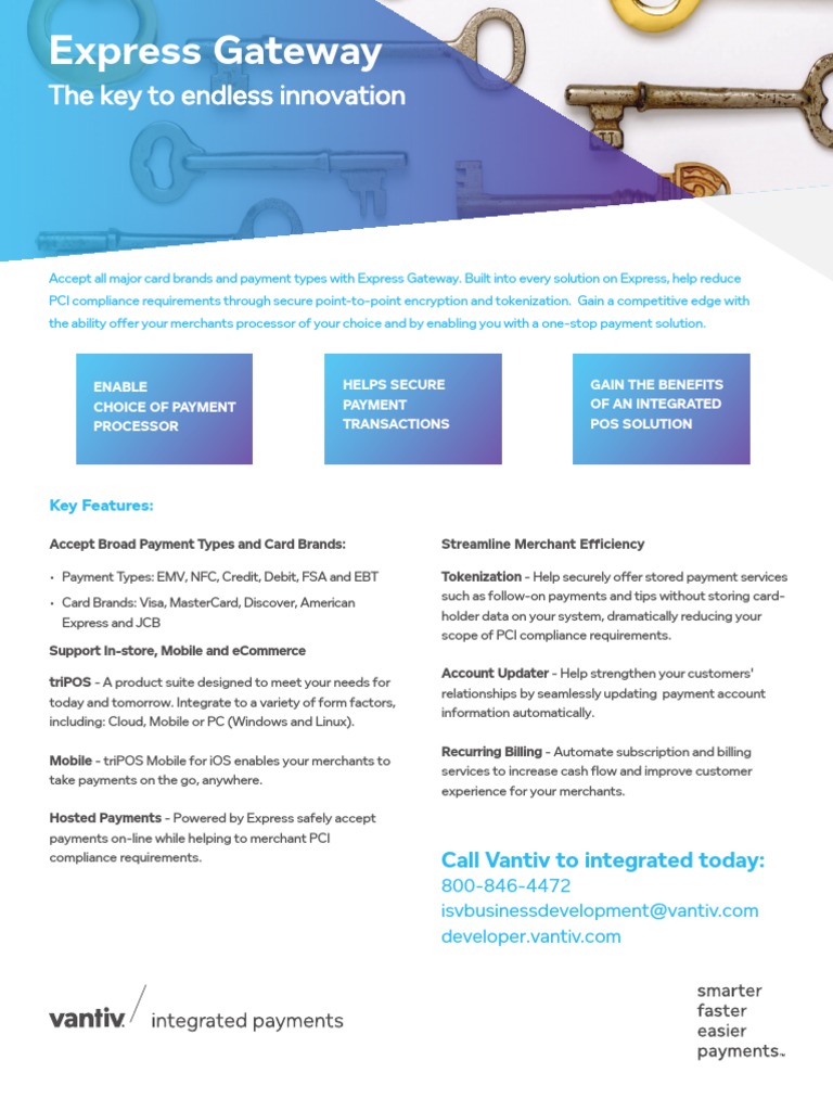 Express Gateway: The Key To Endless Innovation | PDF | Payment Card ...