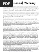 7 Stages of Alchemical Transformation | PDF | Alchemy | Distillation