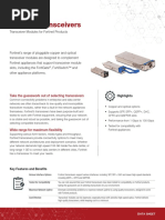 MikroTik SFP Module Compatibility Table | PDF | Telecommunications ...
