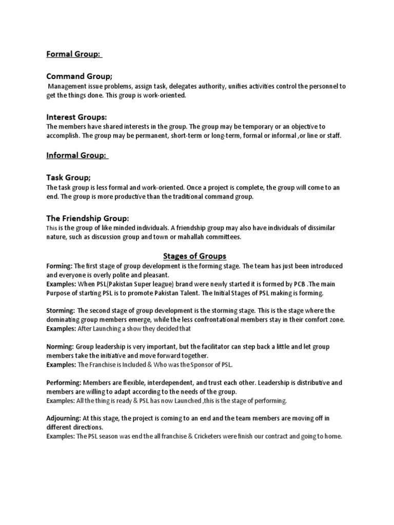 Understanding Command Groups in Teams | PDF | Career & Growth
