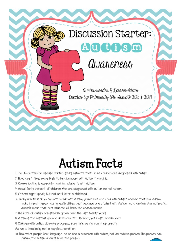 Discussion Starter:: Autism | PDF | Autism | Autism Spectrum