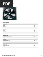 CDRE-400: Technical Parameters | PDF | Duct (Flow) | Capacitor