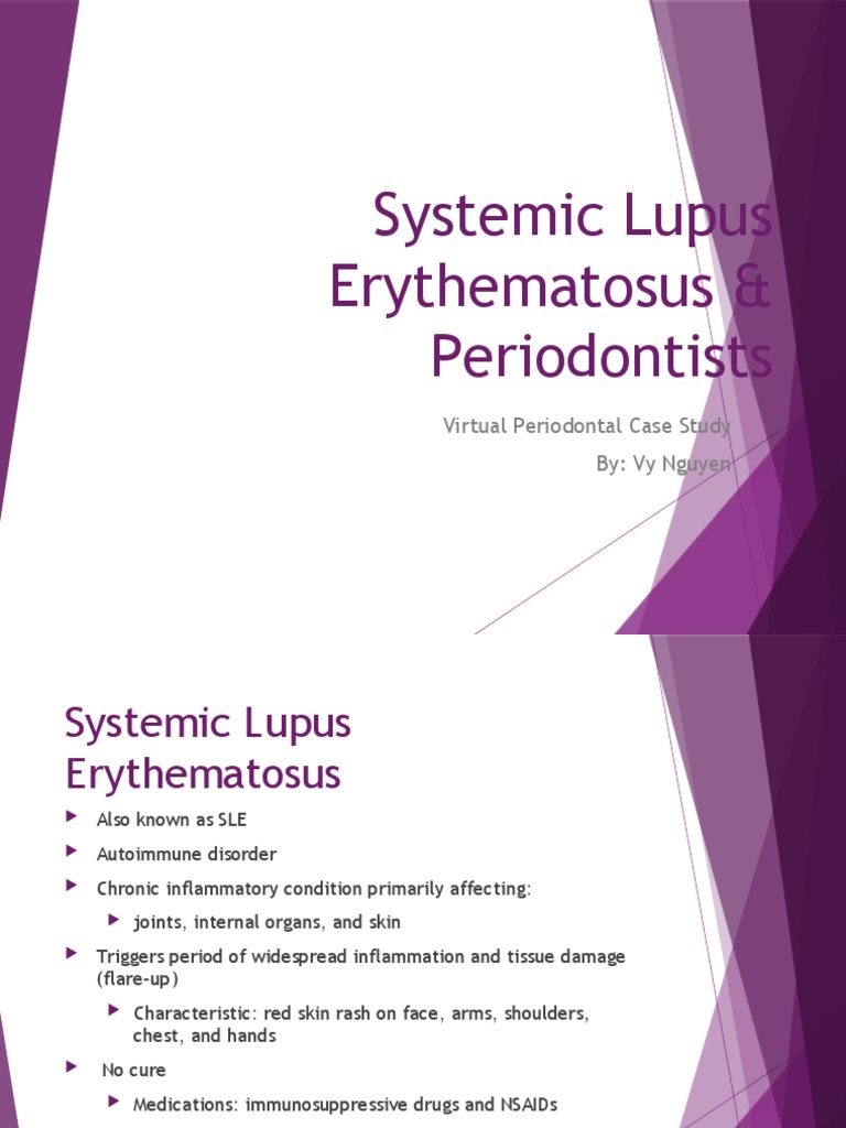 Sle and Perio | PDF | Oral Hygiene | Systemic Lupus Erythematosus