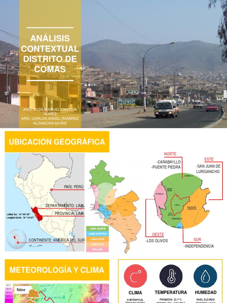 Analisis Comas | PDF | Lima | Naturaleza
