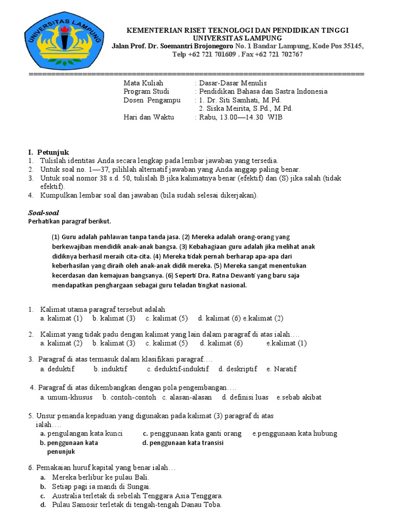 UTS DDM Mohamad Wisnu Jati | PDF