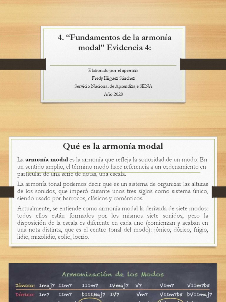 Fundamentos de la armonía modal | PDF | Modo (música) | Escala (música)