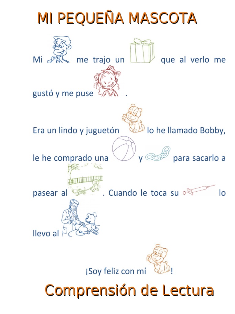 Mi Pequeña Mascota Lectura | PDF