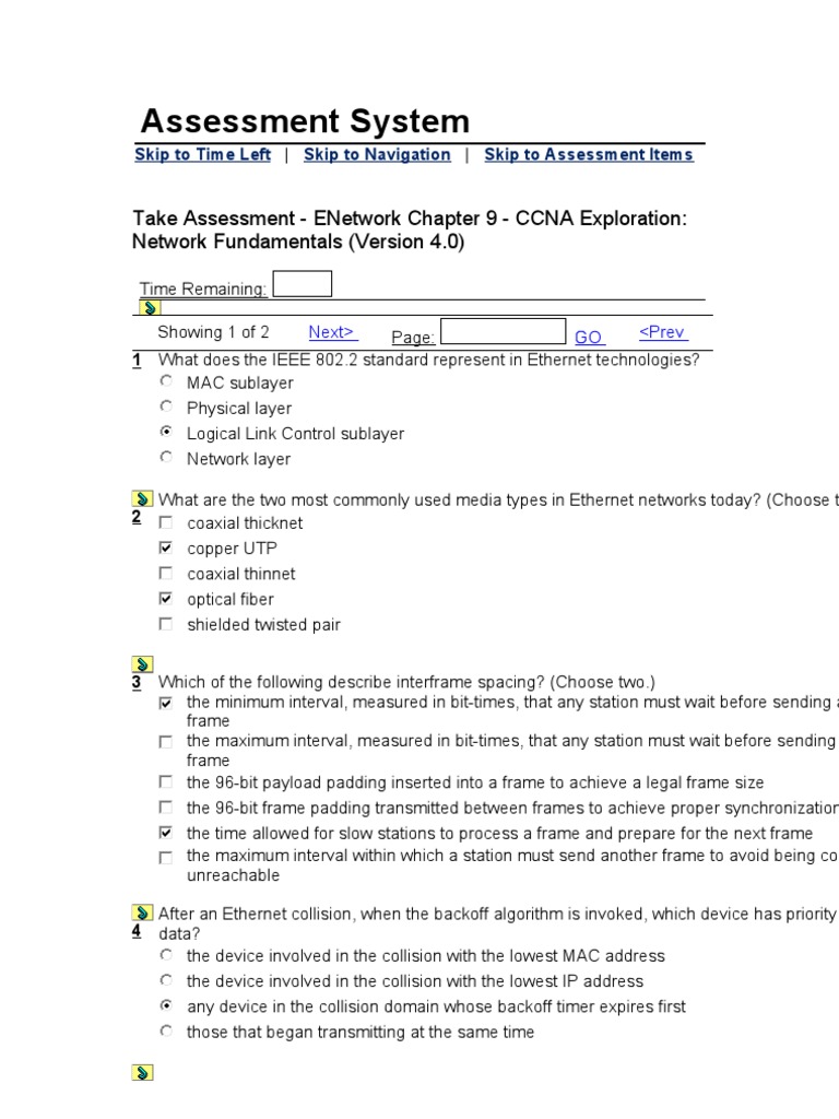 ENetwork Chapter 9 - CCNA Exploration Network Fundamentals (Version 4.0 ... ENetwork Chapter 9 - CCNA Exploration Network Fundamentals (Version 4.0 ...