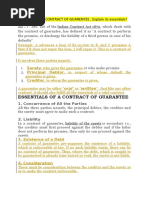 Law-of-contracts-II - LLB Notes | PDF | Guarantee | Law Of Agency