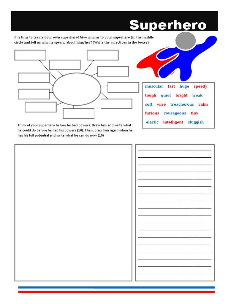 Create Your Own Superhero | PDF