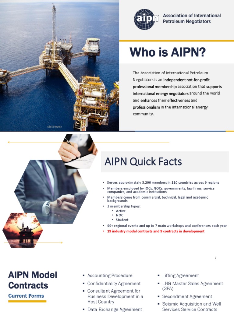Who Is AIPN?: Add A Footer | PDF | Economies | Business
