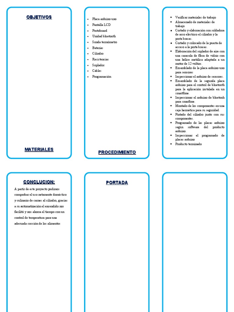 TRIPTICO | PDF | Arduino | Bienes manufacturados