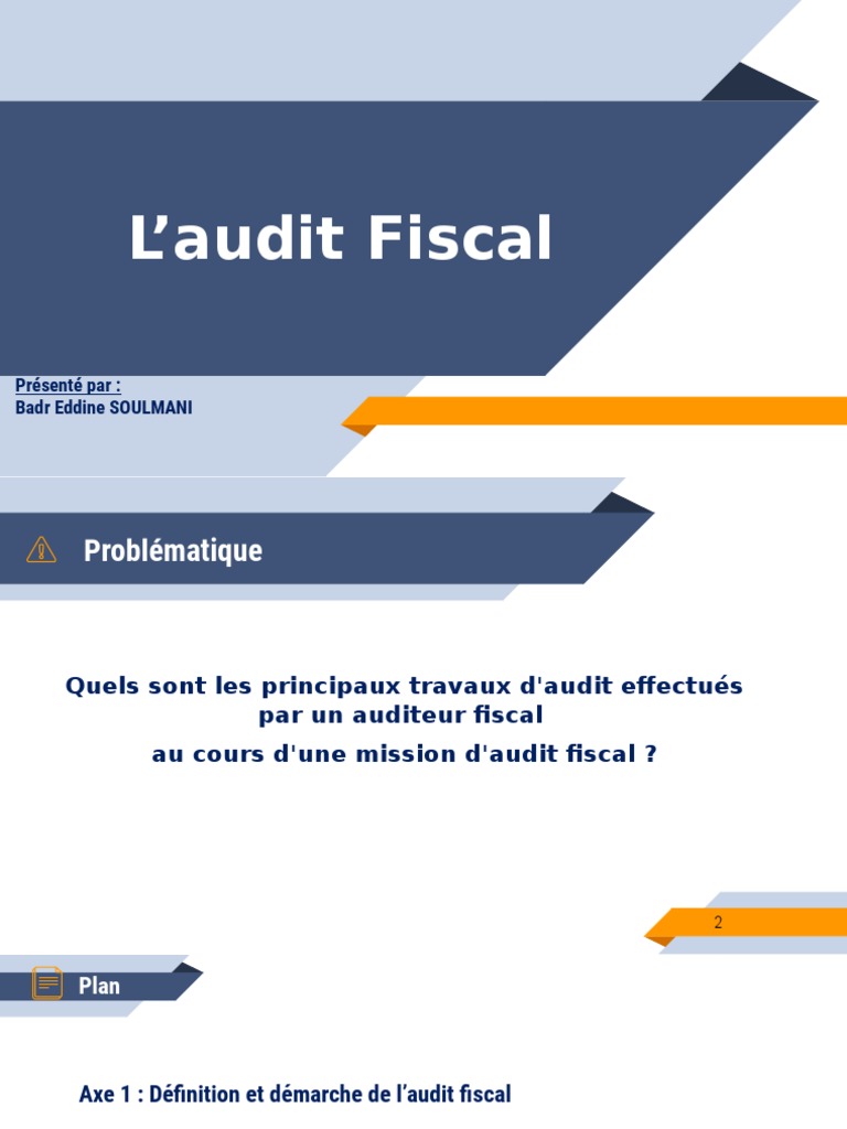 Audit Fiscal | PDF | Taxe sur la valeur ajoutée | Impôts