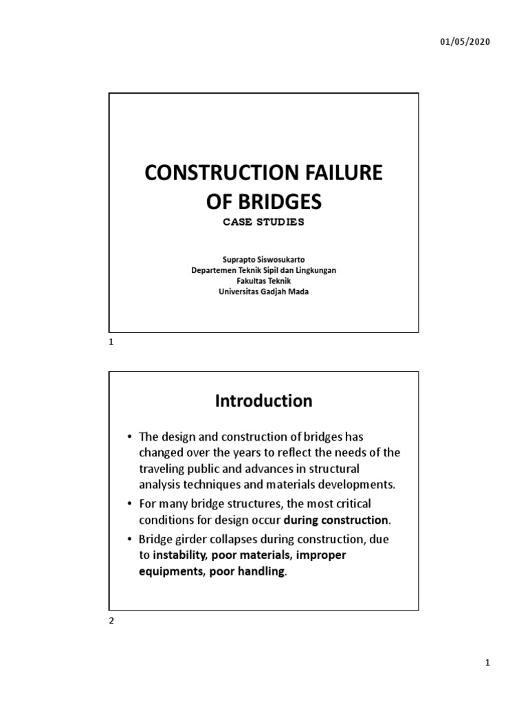 Formwork Failure Course PDF | PDF | Bridge | Buckling