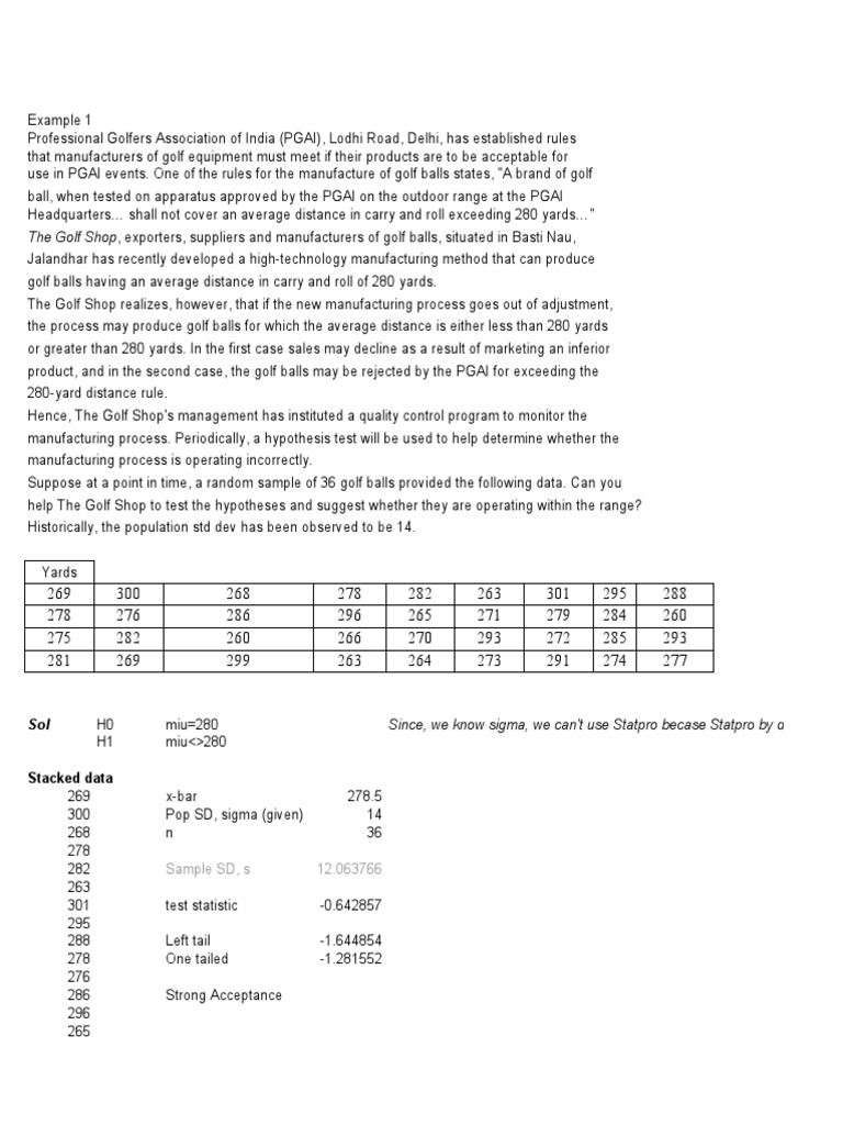 05 Hyp Testing | PDF | P Value | Statistical Theory