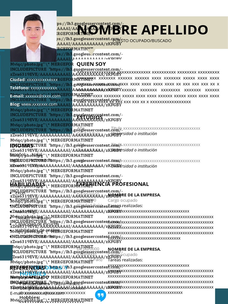 72 Curriculum Vitae Recien Egresado 97 2003 | PDF