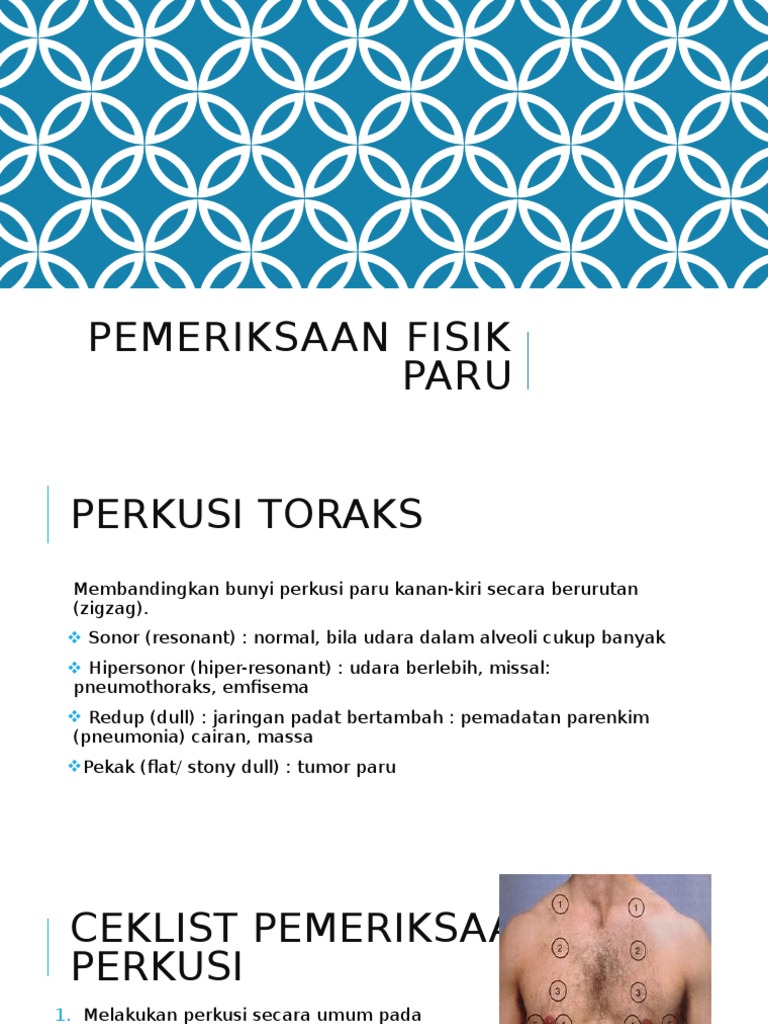 7432 - PF Paru (Perkusi Anterior Dan Posterior) EDIT | PDF