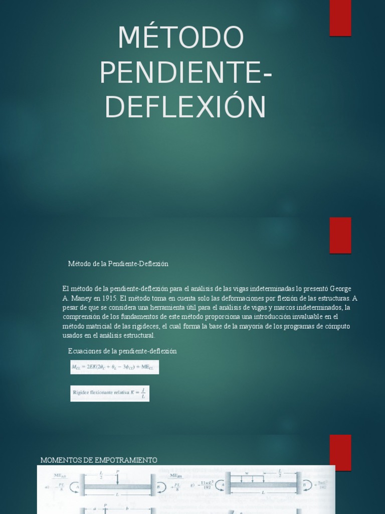 Metodo-Pendiente-Deflexion, Robot | PDF | Autodesk Revit | Informática