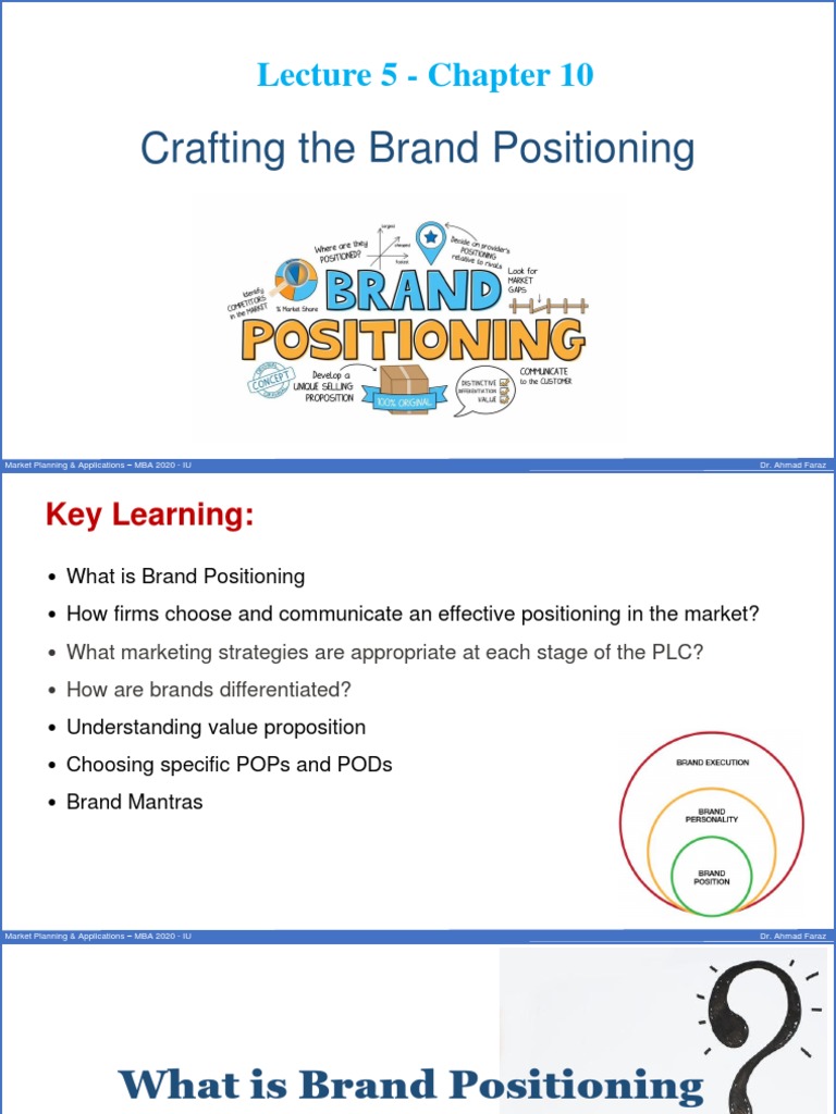 Crafting Brand Positioning | PDF | Marketing Research | Marketing