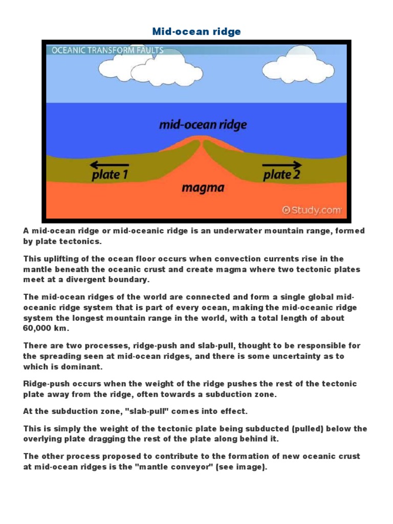 Valley | PDF | Plate Tectonics | Rift