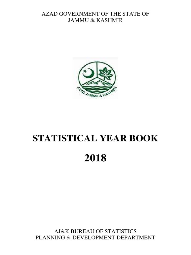 Statistical Year Book 2018 PDF | PDF | Business