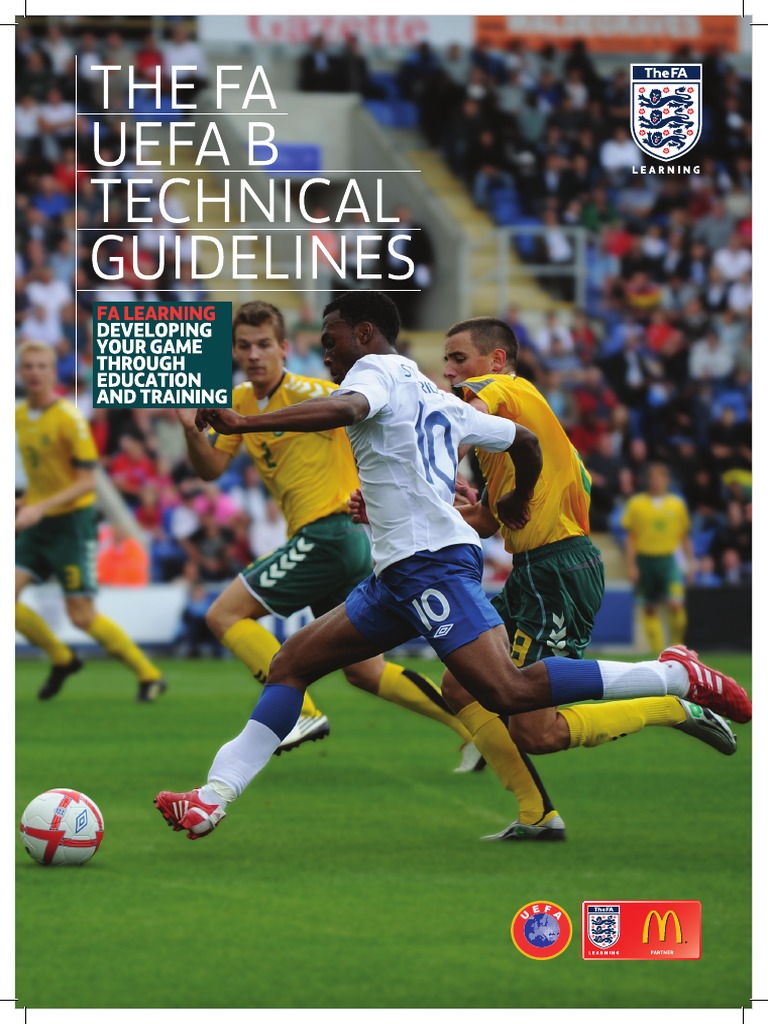 UEFA B Technical Guidelines | PDF | Forward (Association Football ...
