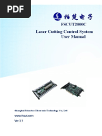 Cypcut Laser Controller User Manual | PDF | Button (Computing) | Menu (Computing)
