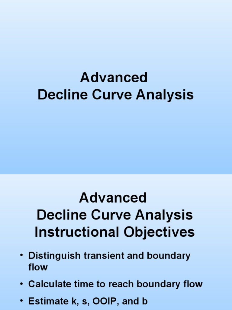 03 - 4-Advanced Decline Curve Analysis | Download Free PDF | Teaching ...