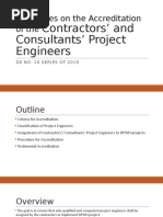 Project in Charge - Job Description | PDF