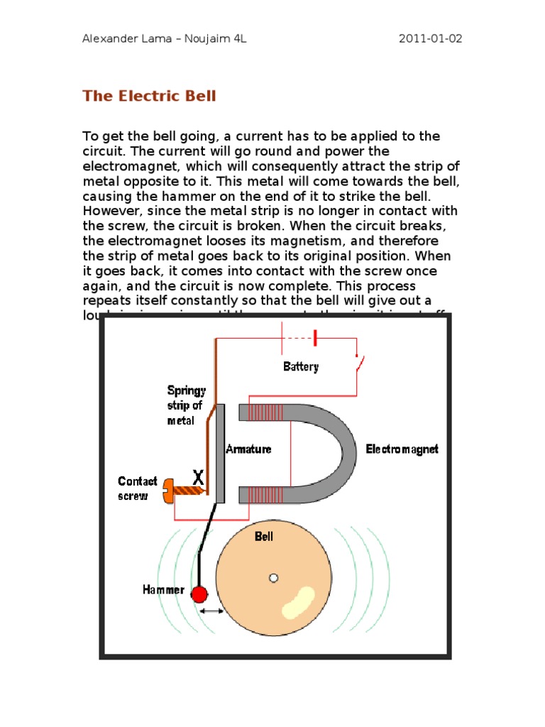The Electric Bell | PDF