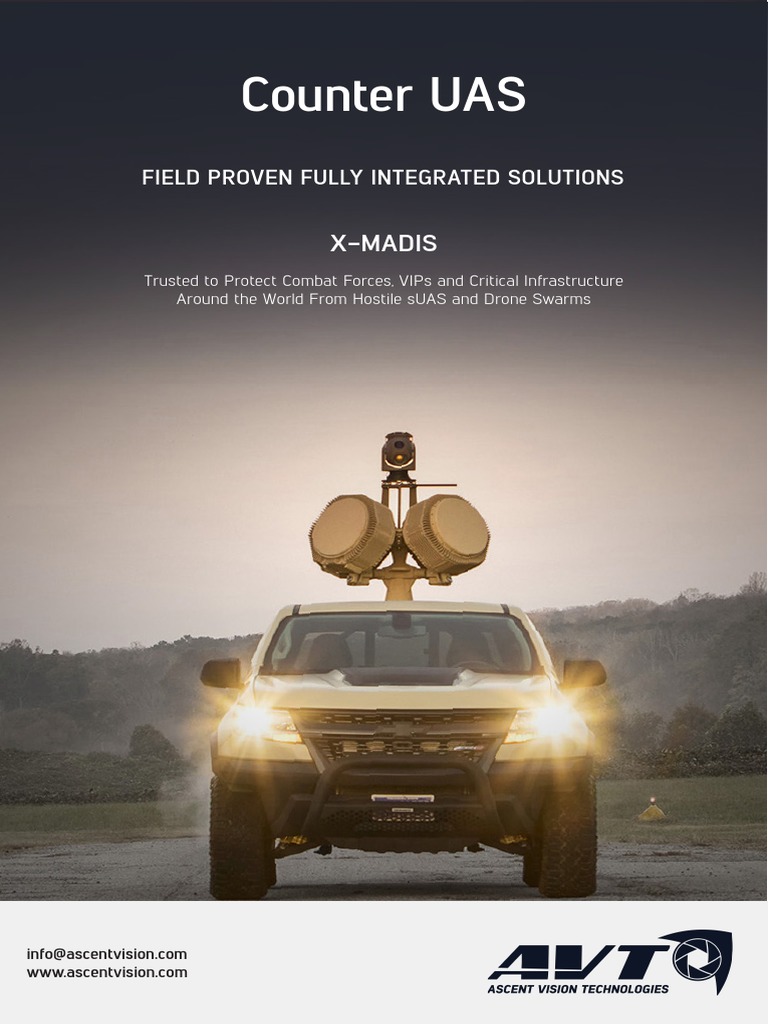 Ascent Vision Technologies Delivers X-MADIS CUAS Systems To US DoD ...