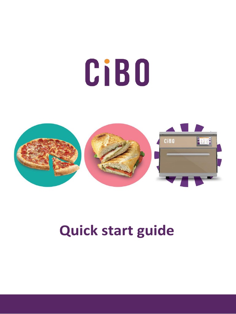 Cibo Getting Started Guide | PDF | Grilling | Baking