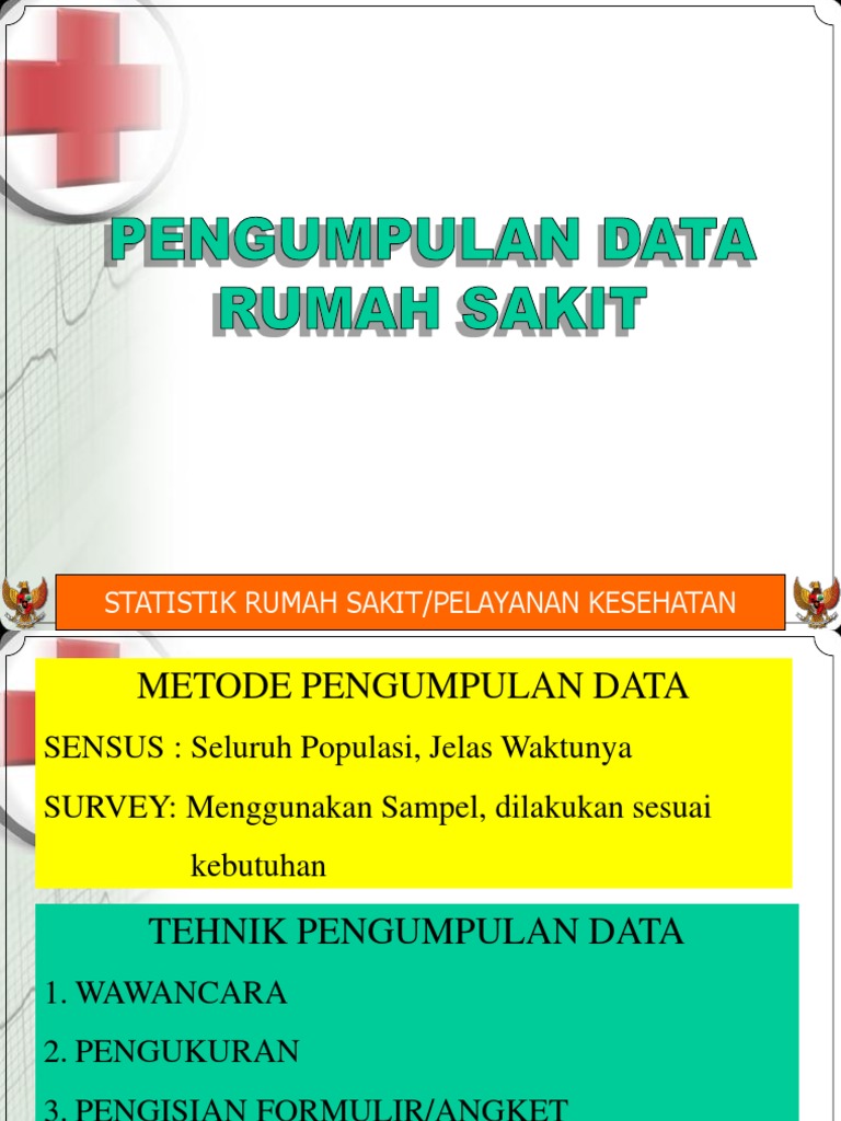 05 Pengumpulan Data Rumah Sakit | PDF