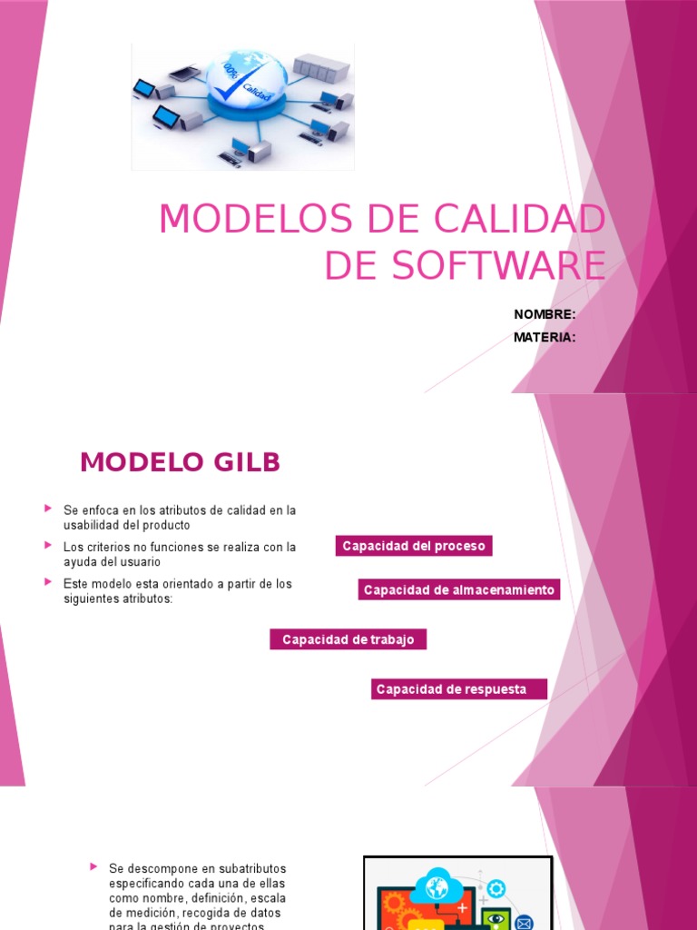 Modelos de Calidad de Software | PDF | Usabilidad | Software