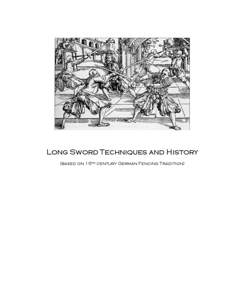 The Longsword Techniques | PDF | Swordsmanship | Sword