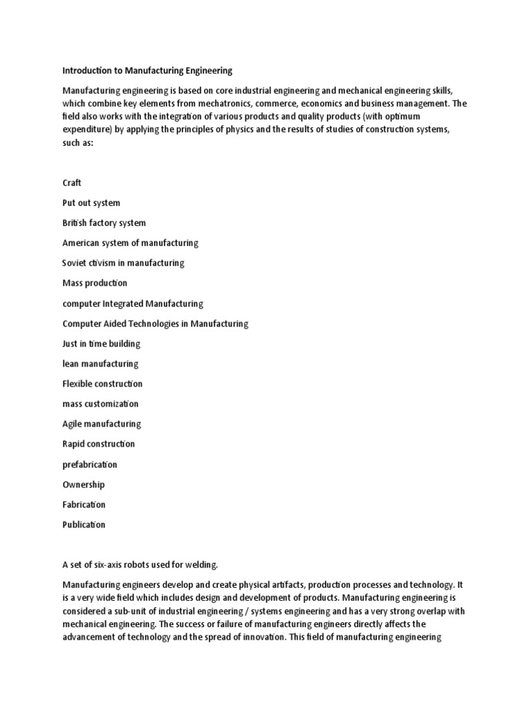 Advanced Welding Technology | PDF