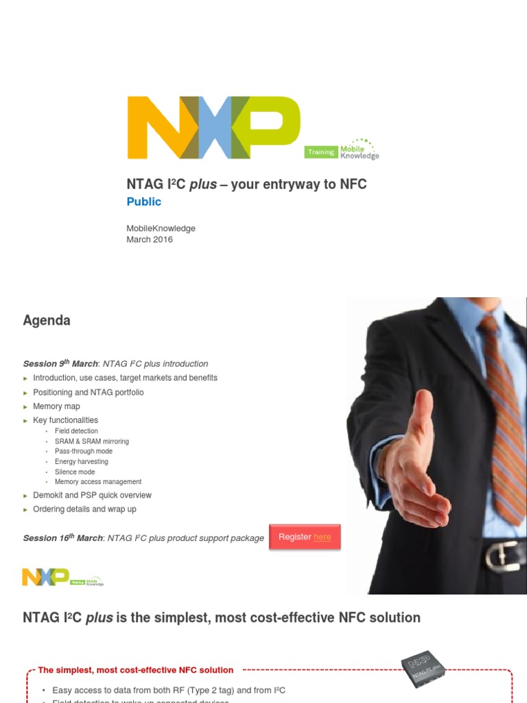 NTAG I2C Plus Overview and Training | PDF | Computer Memory | Random ...