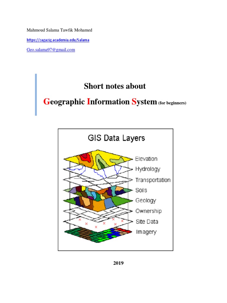 Basics of Geographic Information Systems | PDF | Geographic Information ...