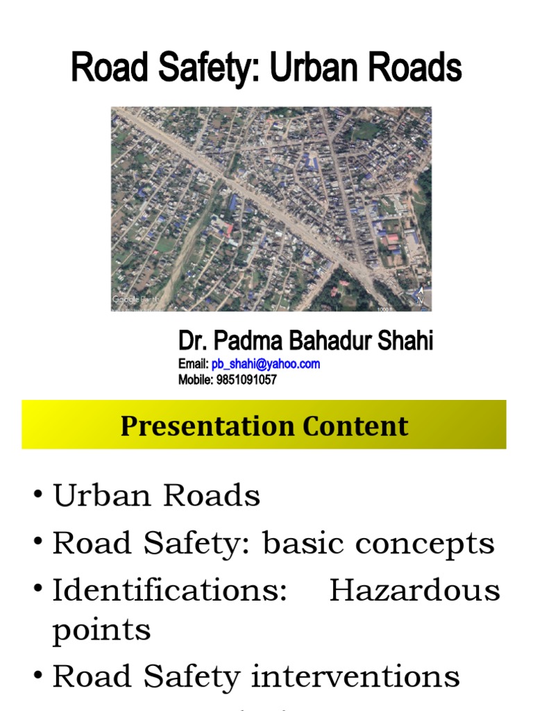 Urban Road Safety - Karnali | PDF | Traffic | Road