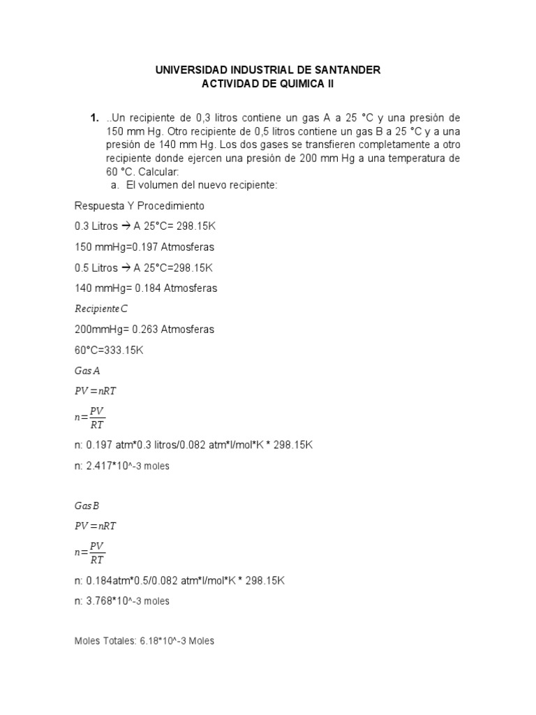 Carlos Parsons Act Quimica | PDF | Métodos y materiales de enseñanza ...