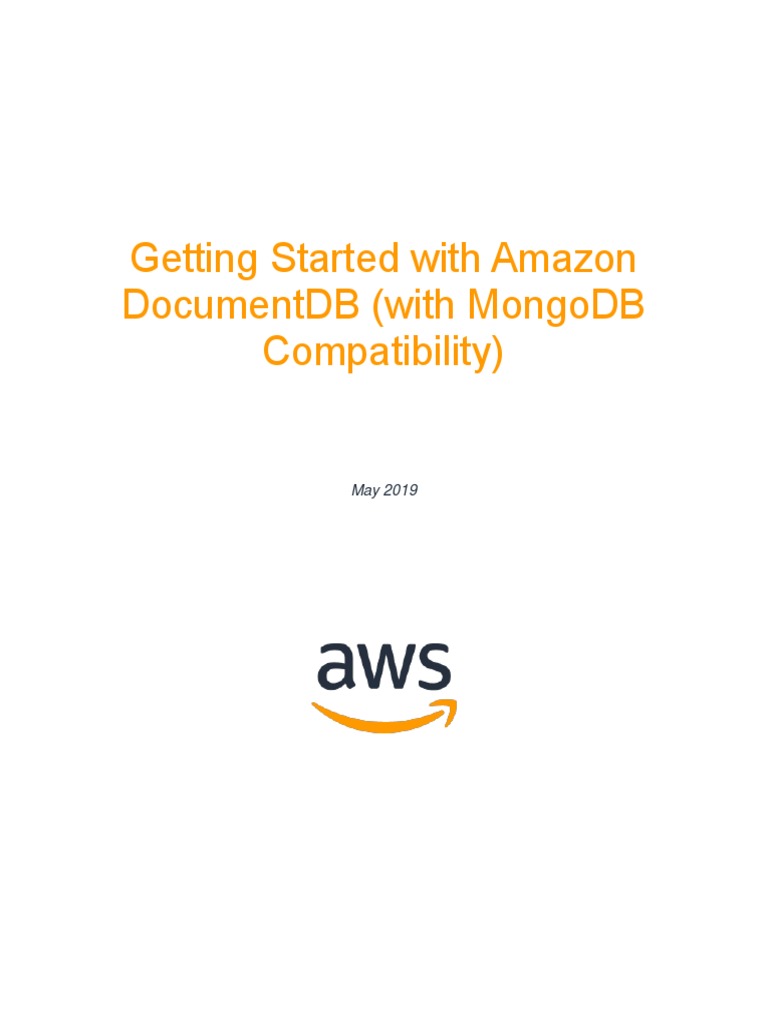 Getting Started With Amazon Documentdb | PDF | Scalability | Mongo Db