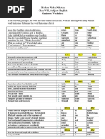Worksheet For Class 9 - Integrated Grammar | PDF | Linguistics ...