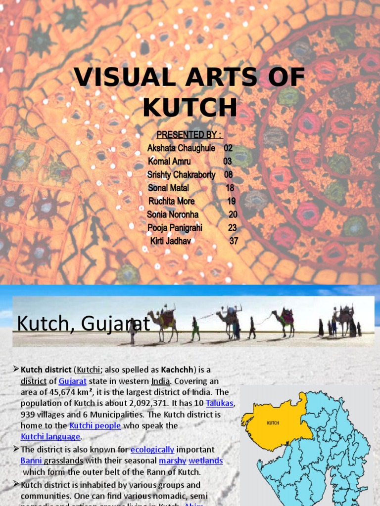 Visual Art Forms of Kutch | PDF | Weaving | Pottery